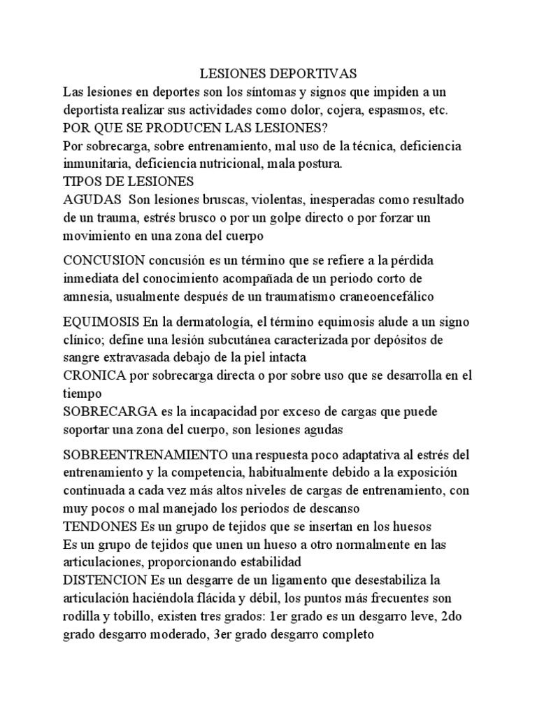 PrevenciÃ N de Lesiones Deportivas | PDF | Rodilla | Lesión