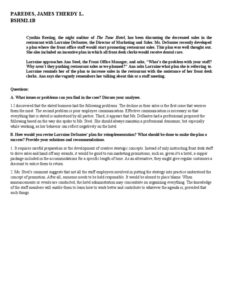 PAREDES-08 Task Performance 1 - ARG 222 | PDF | Marketing | Psychological Concepts