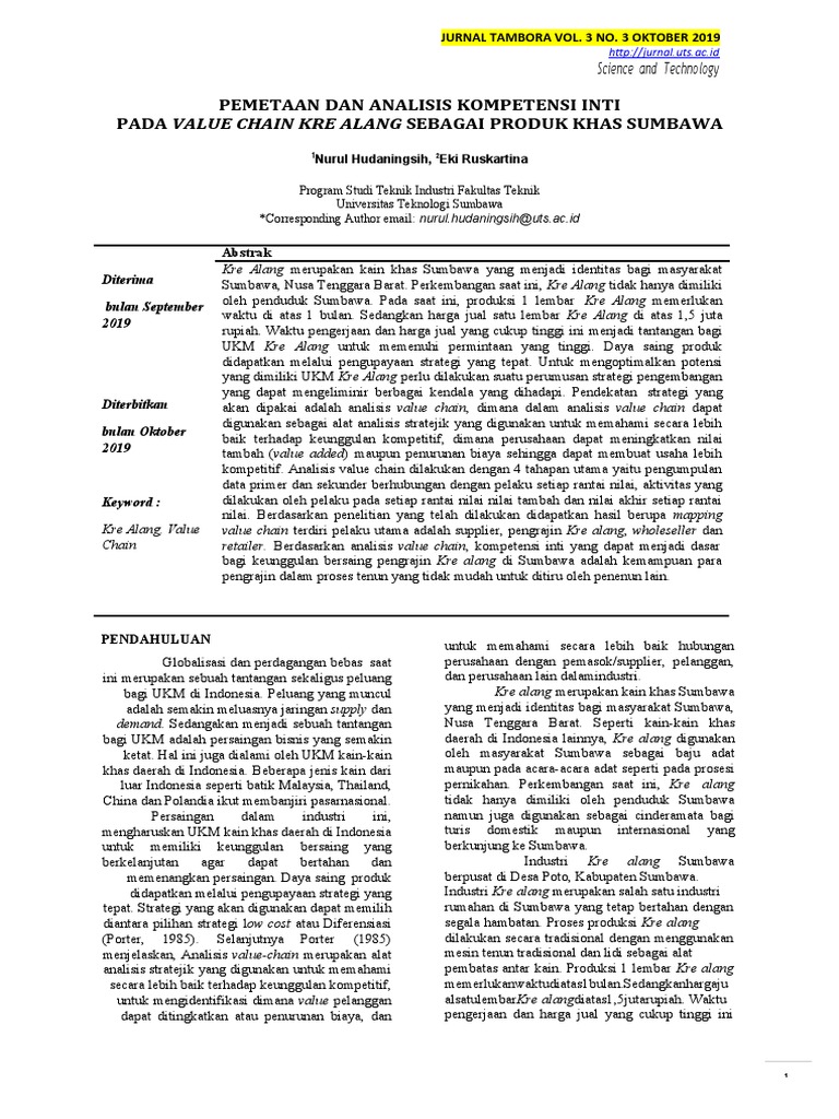 Value Chain | PDF | Bisnis
