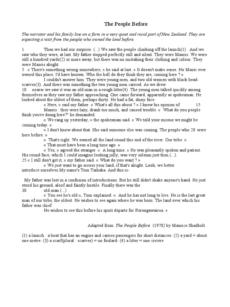 The People Before Text | PDF