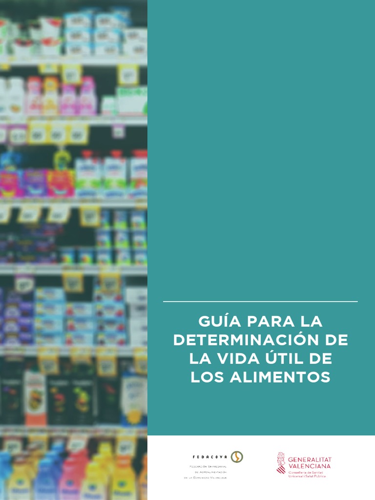 Vida Util | PDF | Alimentos | Análisis de Riesgo y Puntos Críticos de Control