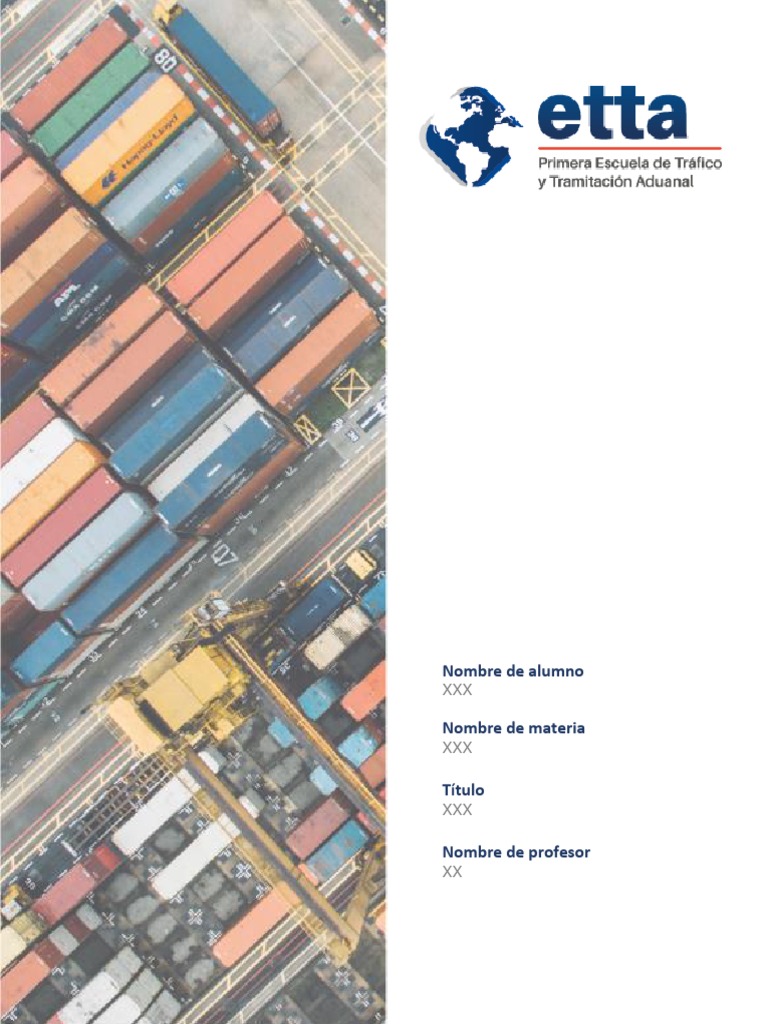 Formato para Entregar Trabajos ETTA | PDF