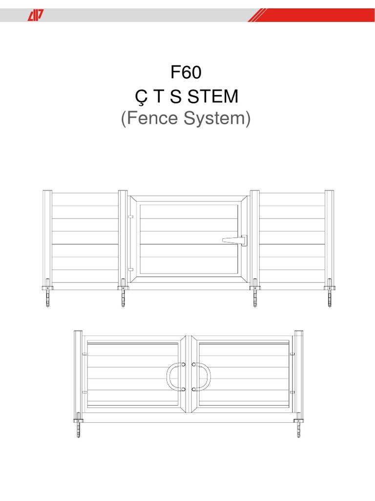 Fence System Profiles Guide | PDF | Components | Architectural Elements