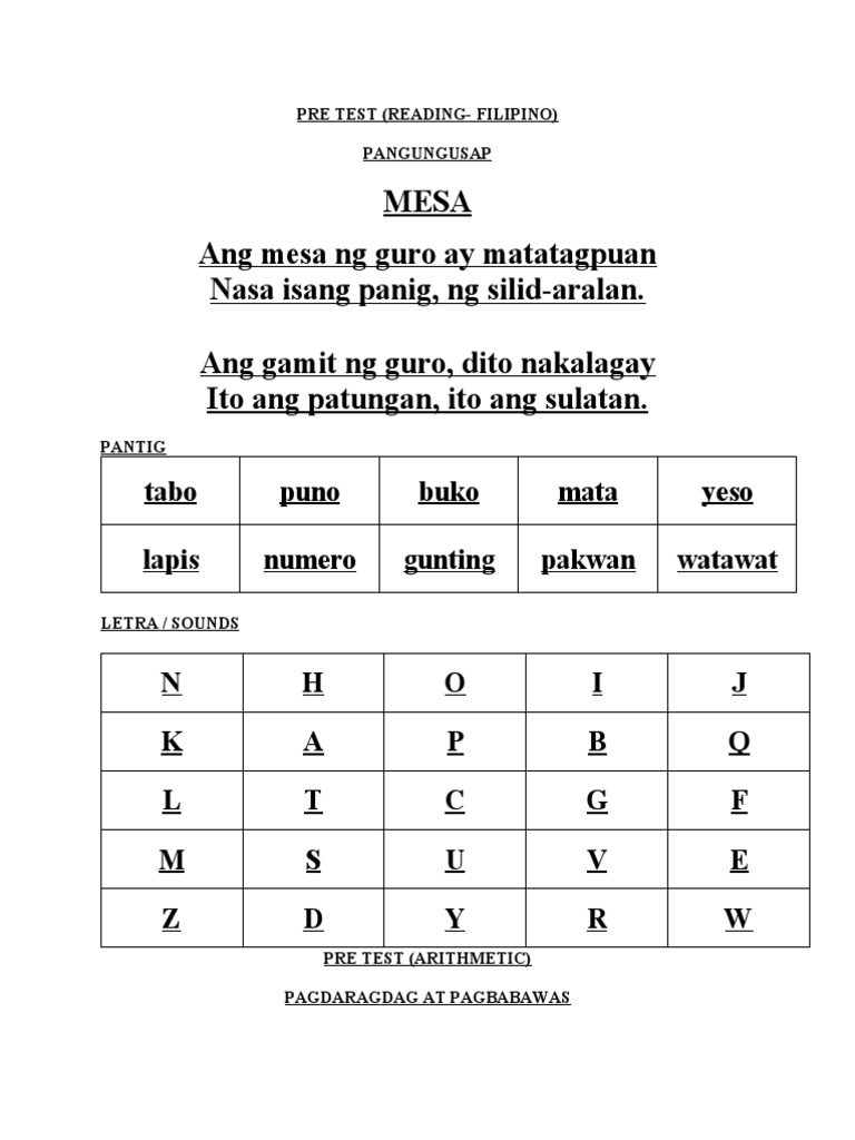 Materials For Intervention Pdf