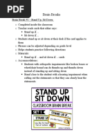 15 Fun Classroom Energizers | PDF | Classroom | Teachers