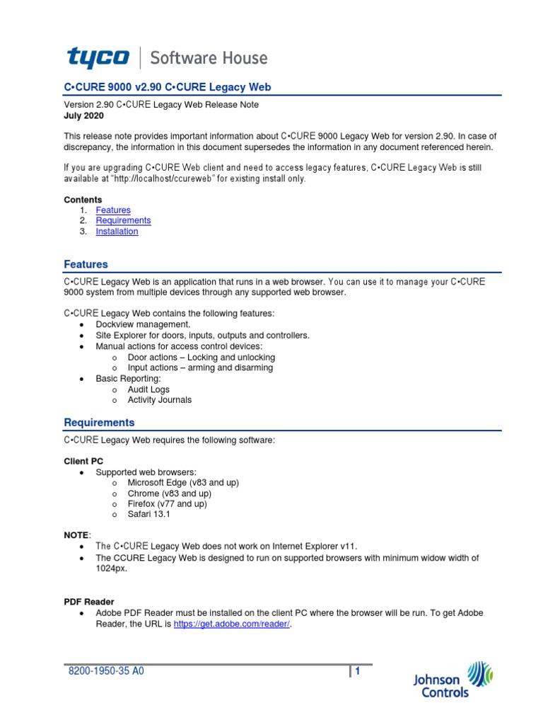 CC9K v2 90 WebLegacy RN 8200 1950 35 A0 en | PDF | World Wide Web | Internet & Web