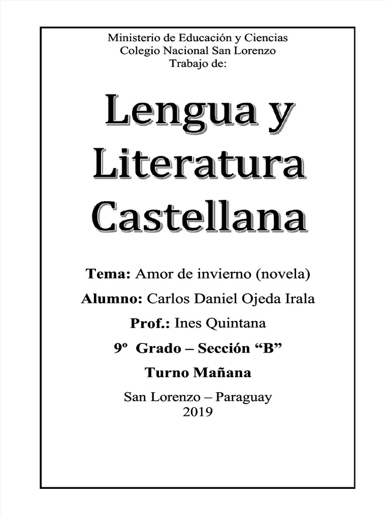 Análisis de "Amor de invierno" | PDF | Poesía