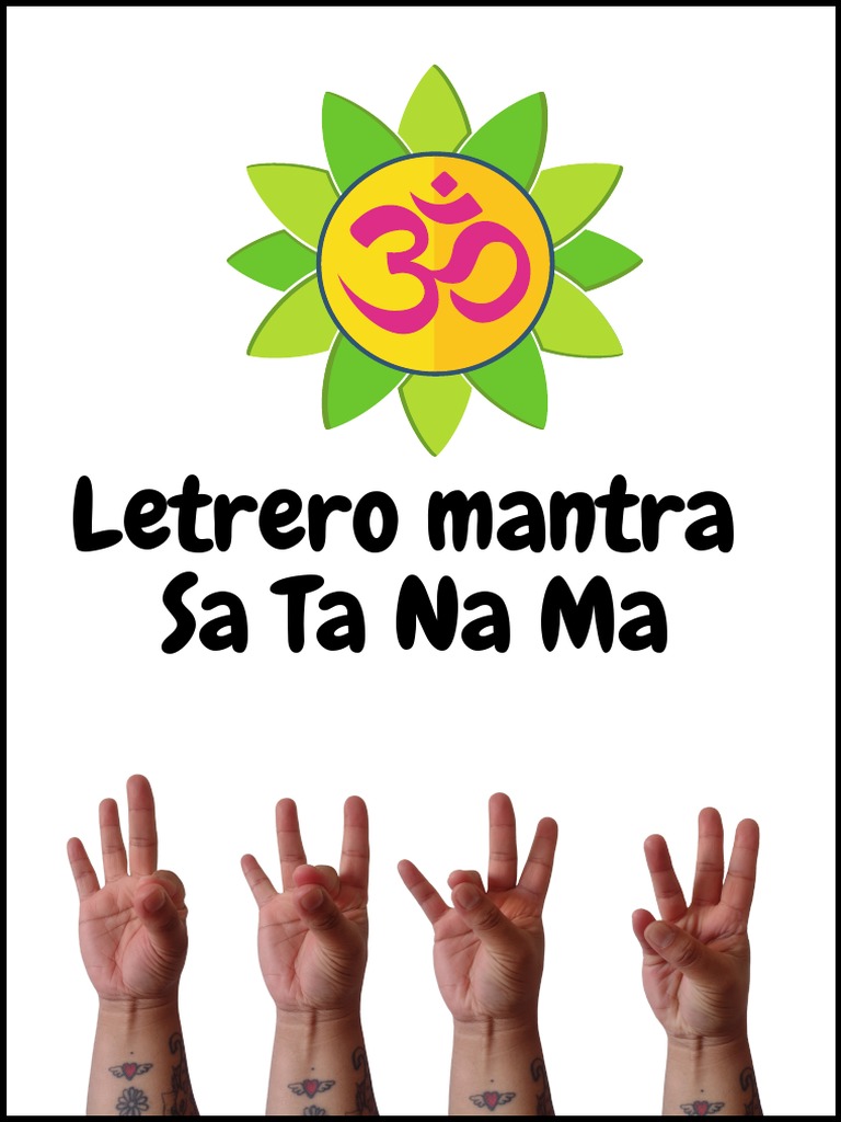 Banderín Mantra Sa Ta Na Ma | PDF