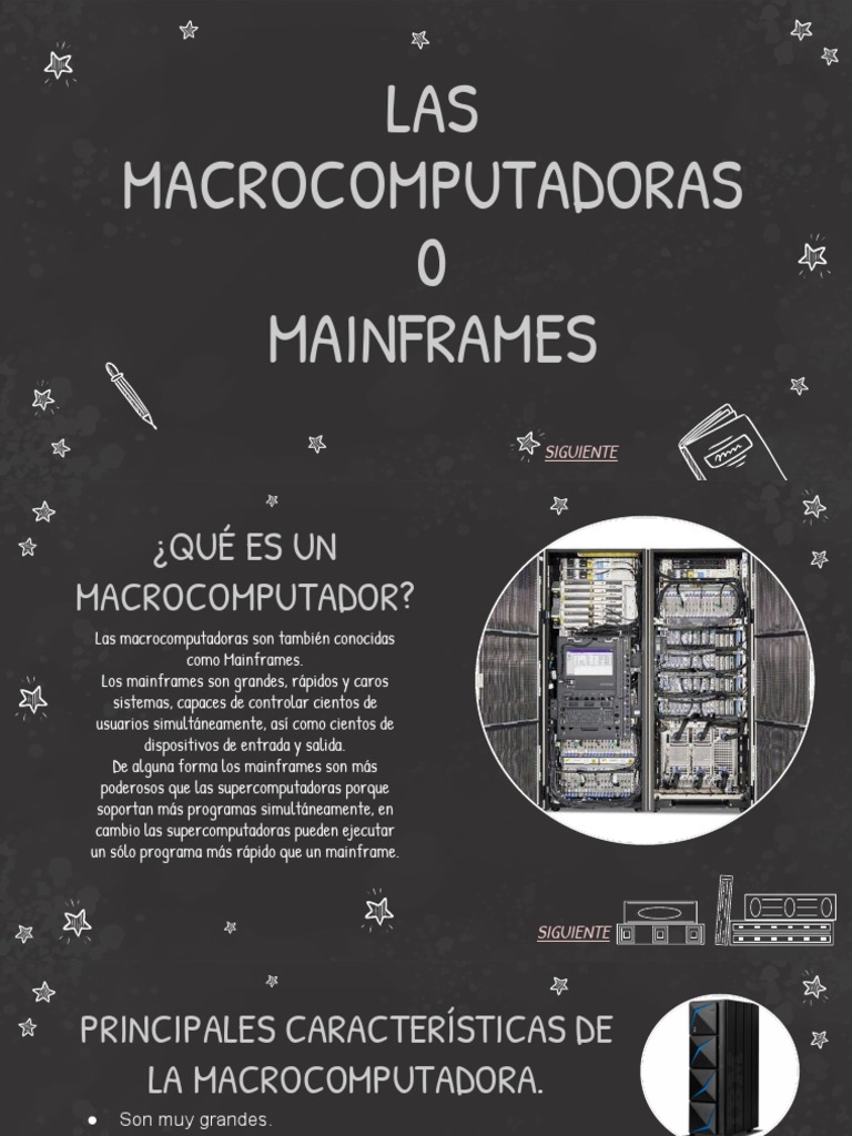 Las Macrocomputadoras 0 Mainframes | PDF