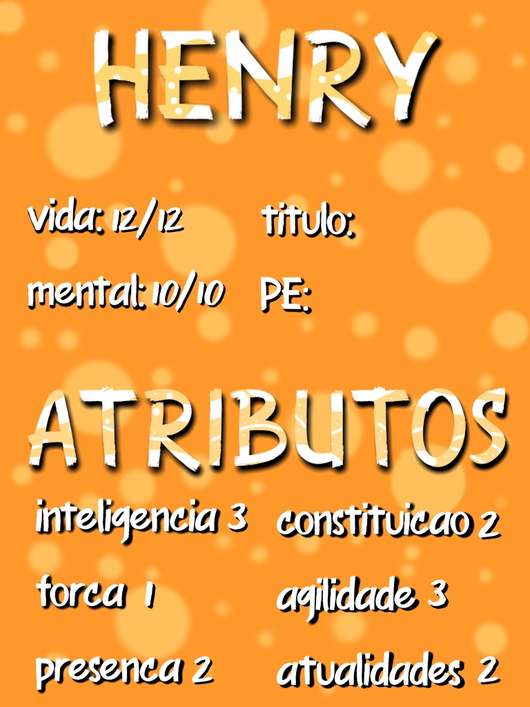 Ficha Henry - TQF | PDF