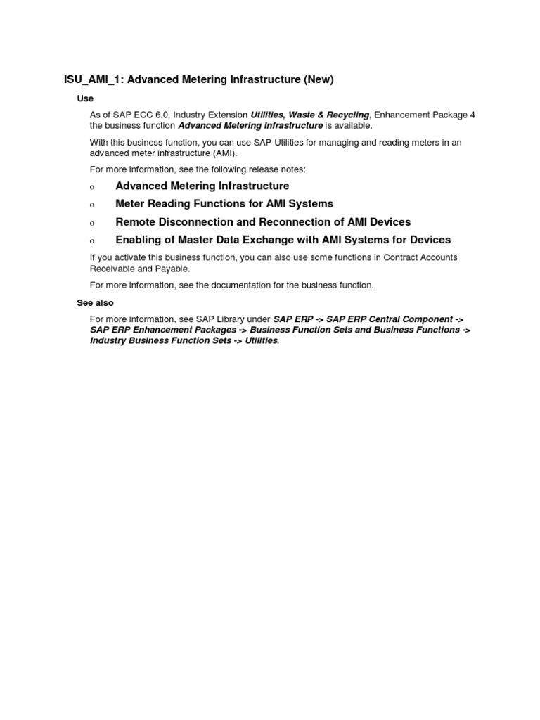 Manage Advanced Meters and Meter Data Exchange | PDF | Valuation ...