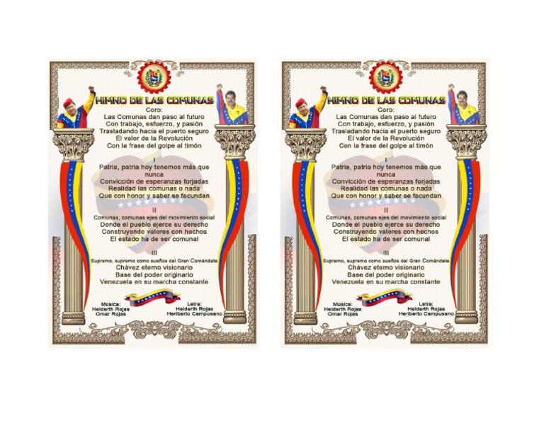 Himno Comunas PDF | PDF