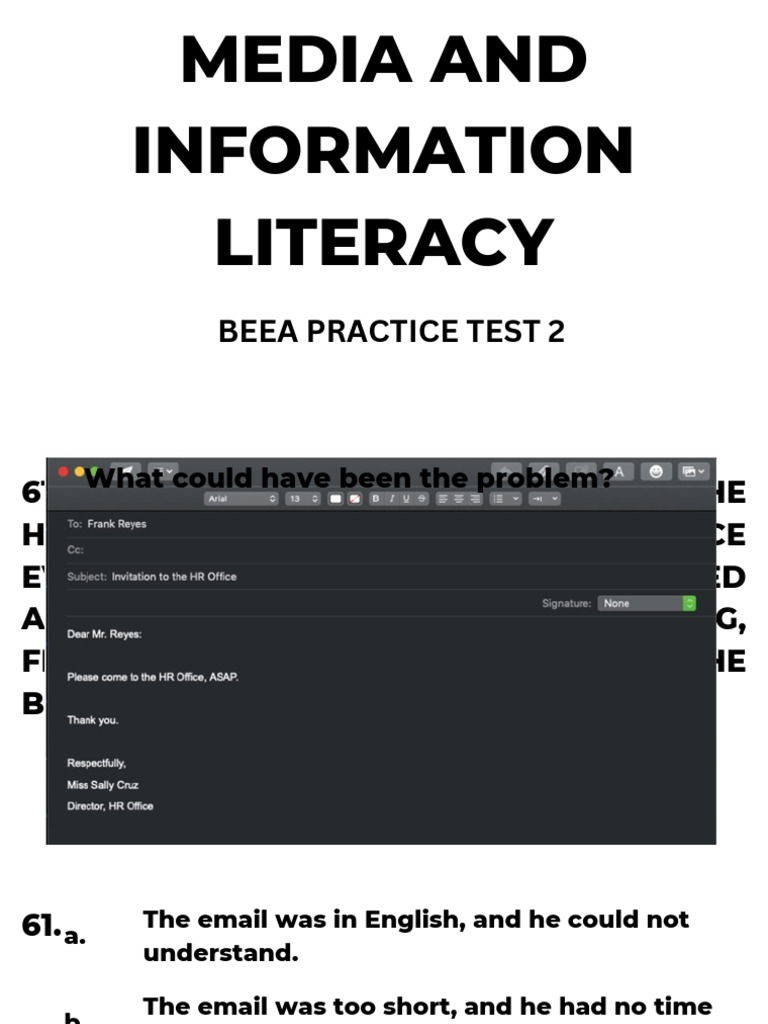 Media and Information Literacy | PDF | Games & Activities | Computers