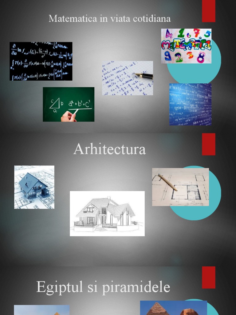Matematica in Viata Cotidiana | PDF
