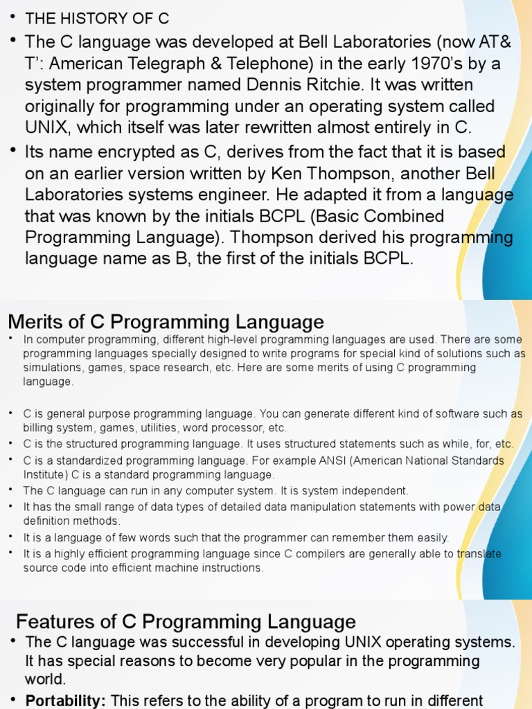 Programming in C1 | PDF | Pointer (Computer Programming) | Data Type Programming in C1 | PDF | Pointer (Computer Programming) | Data Type