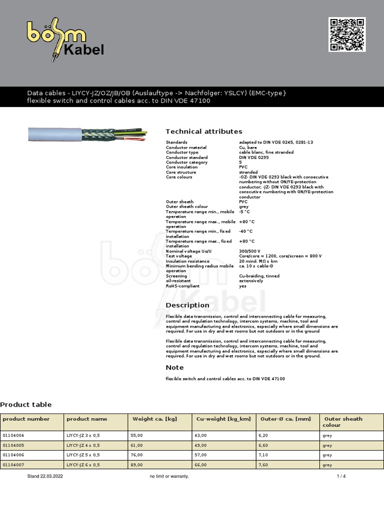 Boehm Kabel | PDF | Electrical Conductor | Electricity Boehm Kabel | PDF | Electrical Conductor | Electricity