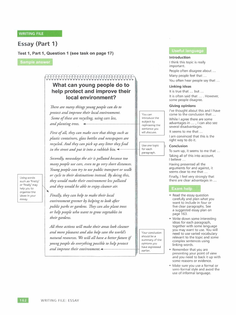 FCE Writing File | PDF | Essays | Paragraph