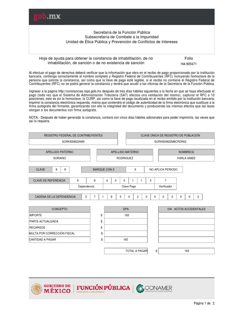 Hoja Ayuda | PDF | Gobierno