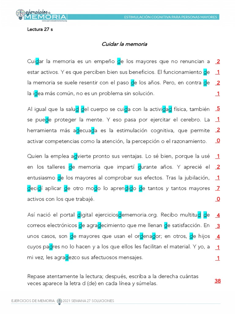 2021 Semana 27s Resueltos | PDF | Memoria