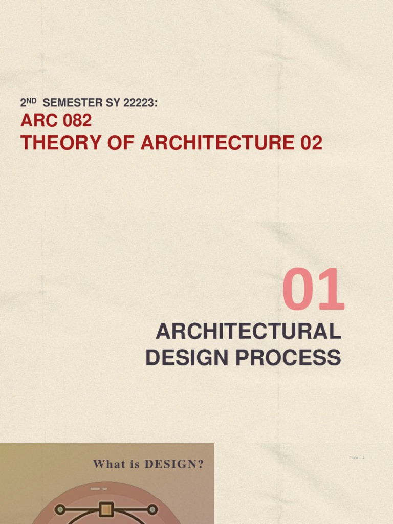 Module 1 Architectural Design Process | PDF | Design