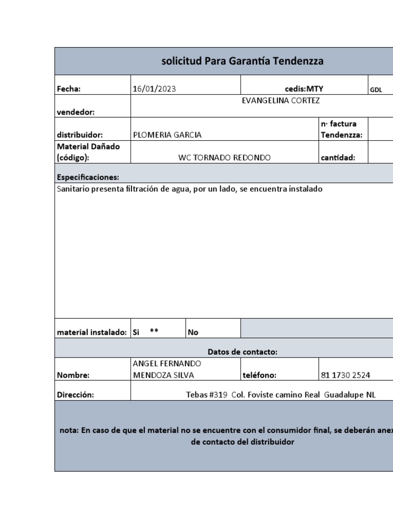 Tendenzza Angel Fernando | PDF