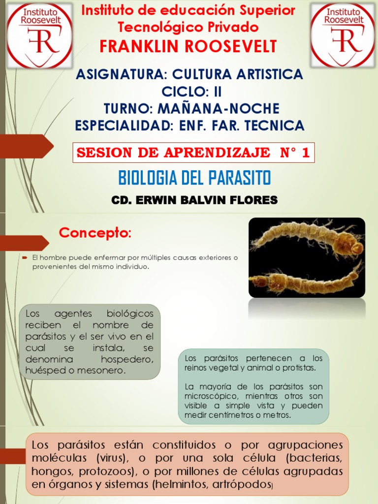 Clase 1 Biología Del Parasito Pdf