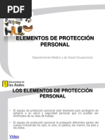 Triptico Elementos de Protección Personal | PDF | Escuchando