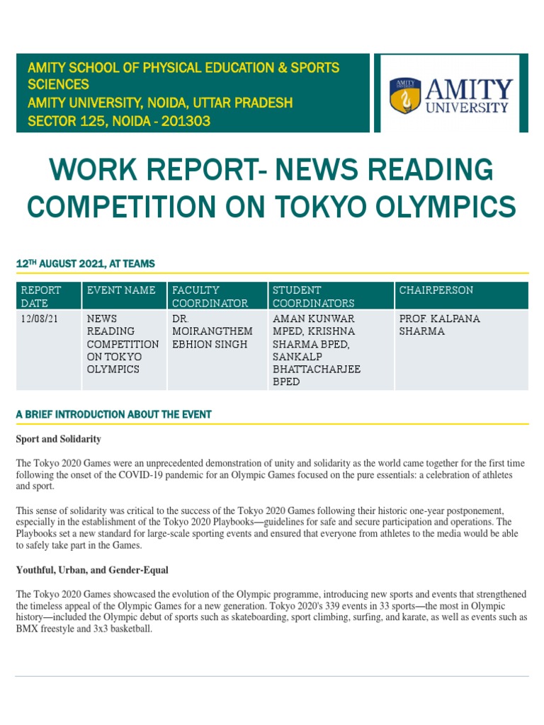 News Reading Competition | PDF