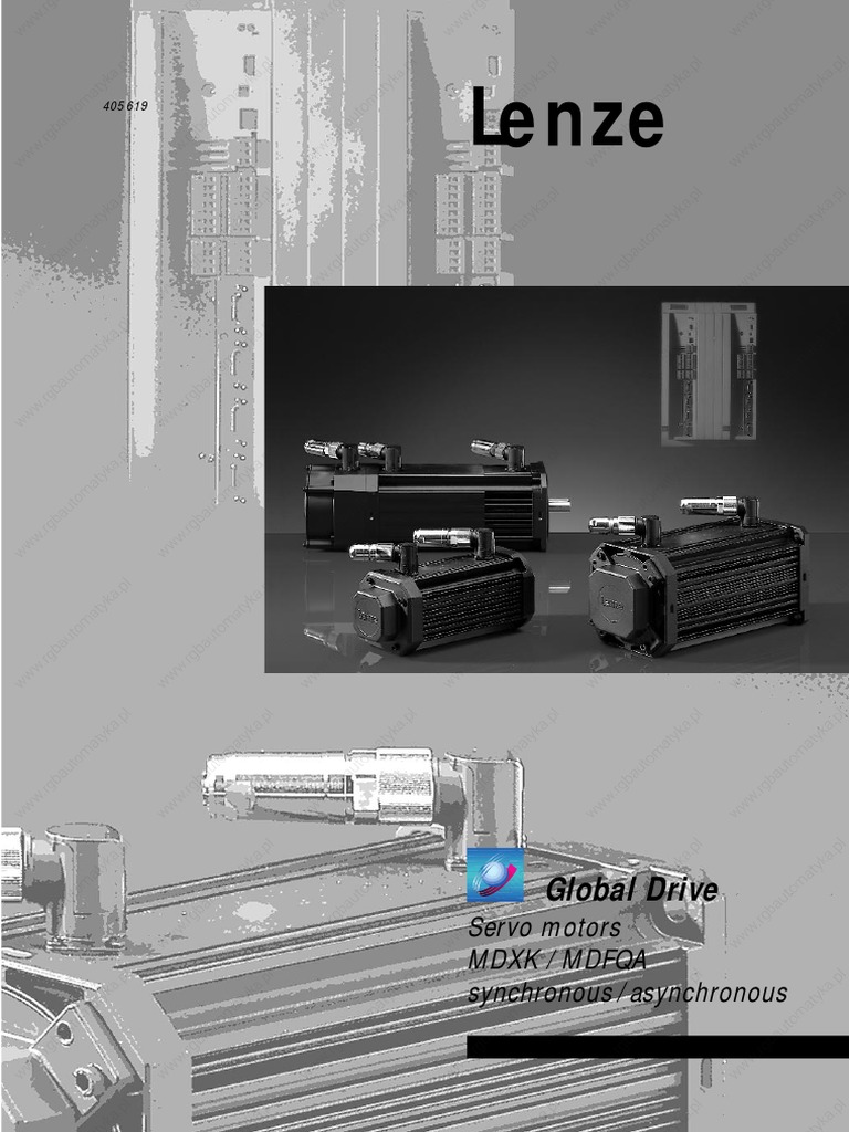 Product Overview of Lenze Global Drive Servo Motors MDXK and MDFQA ...