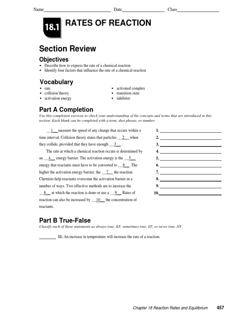 Chem12 C1801 SRVS | PDF | Reaction Rate | Activation Energy