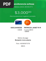 Recibo Bancomer | PDF