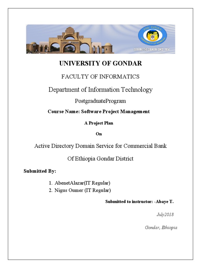 SPM - Project Plan | PDF | Scrum (Software Development) | Active Directory