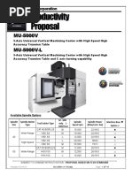 Datasheet DMG Mori nmv5000 & nmv8000 | PDF | Friction | Machining