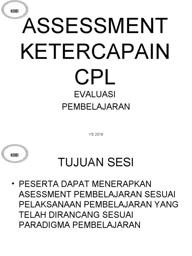 Assessment CPL | PDF