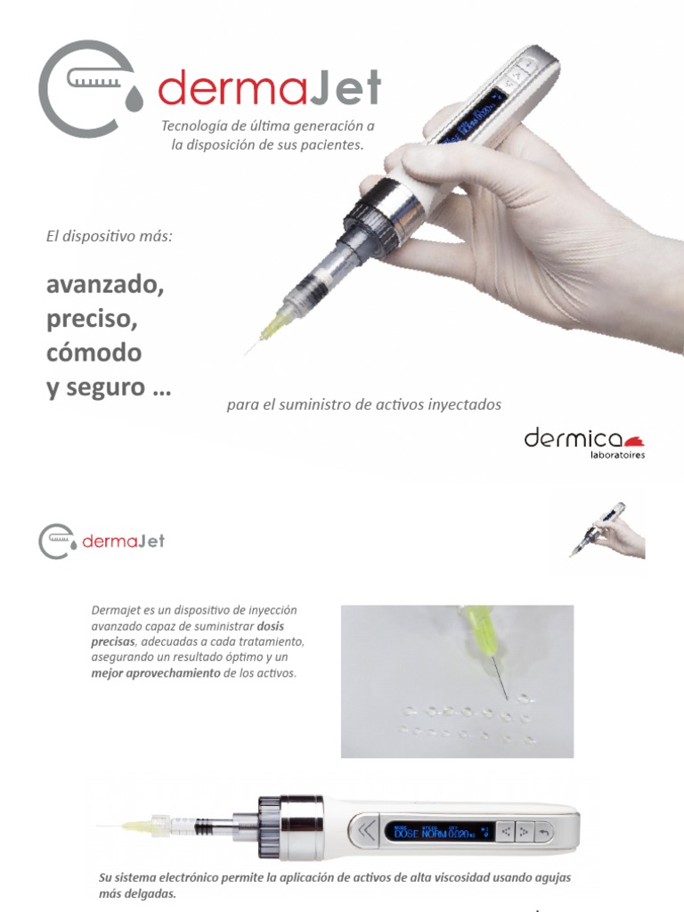 Dermajet: Inyección Precisa y Segura | PDF | Medicina CLINICA