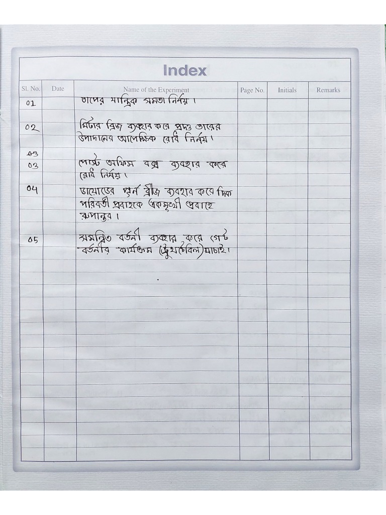 Physics 2nd Paper Practical | PDF