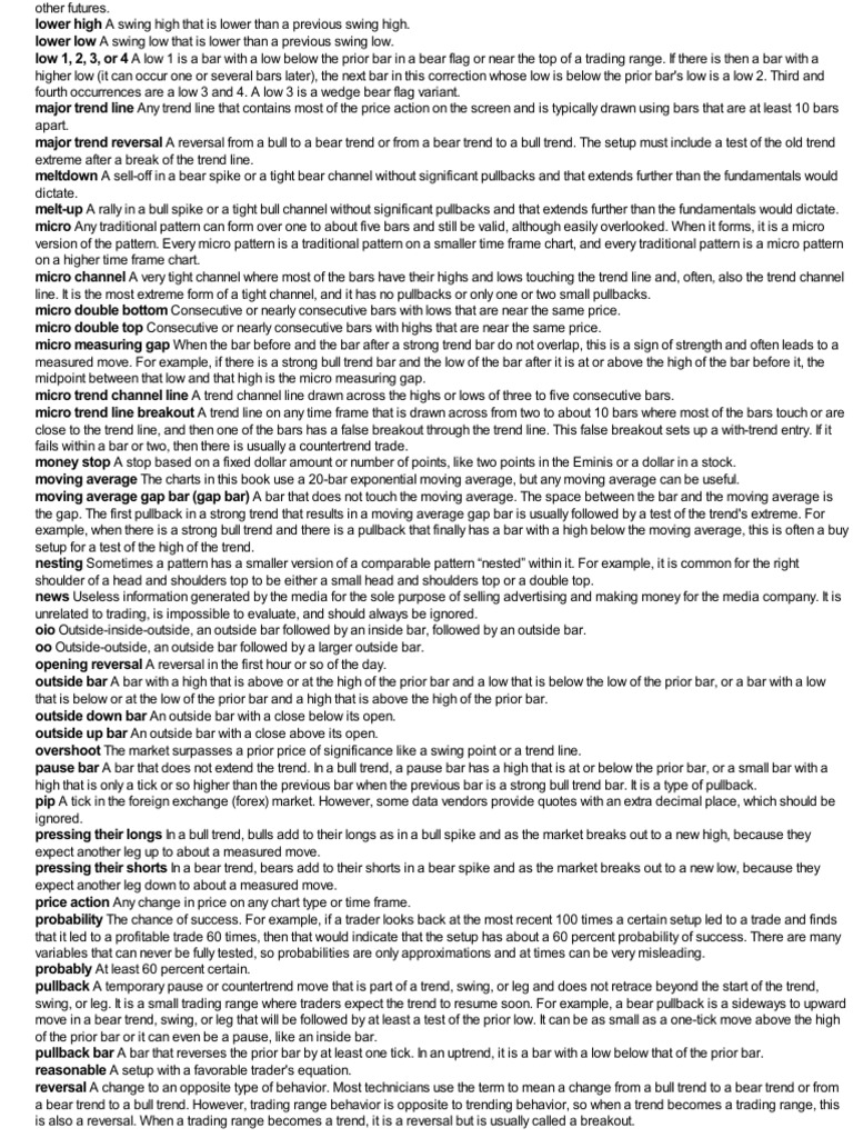 Al Brooks - Trading Price Action Ranges-7 | PDF | Financial Markets ...