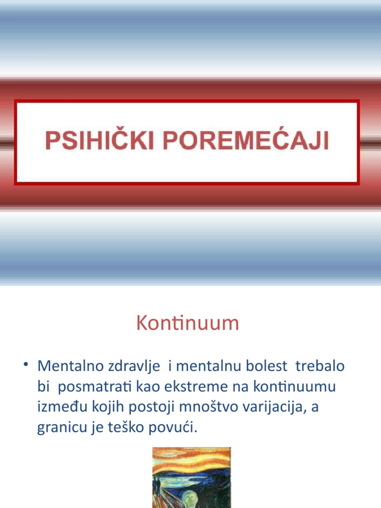 Psihički Poremećaji Pdf