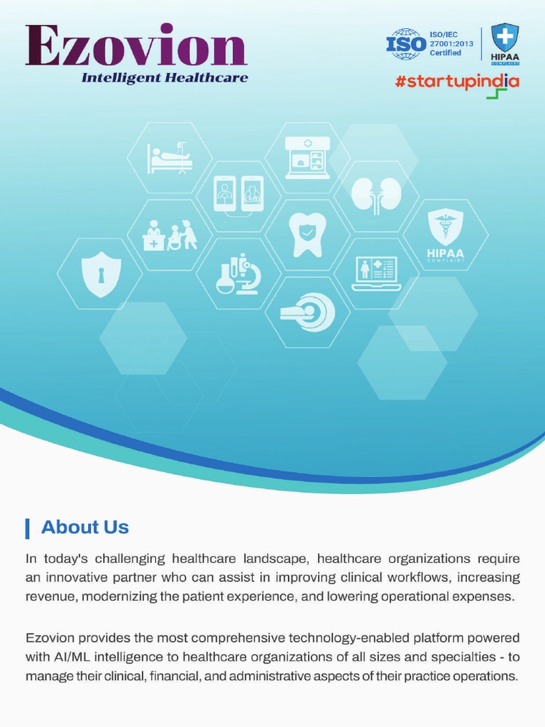 Ezovion Hospital Management Software Brochure | PDF