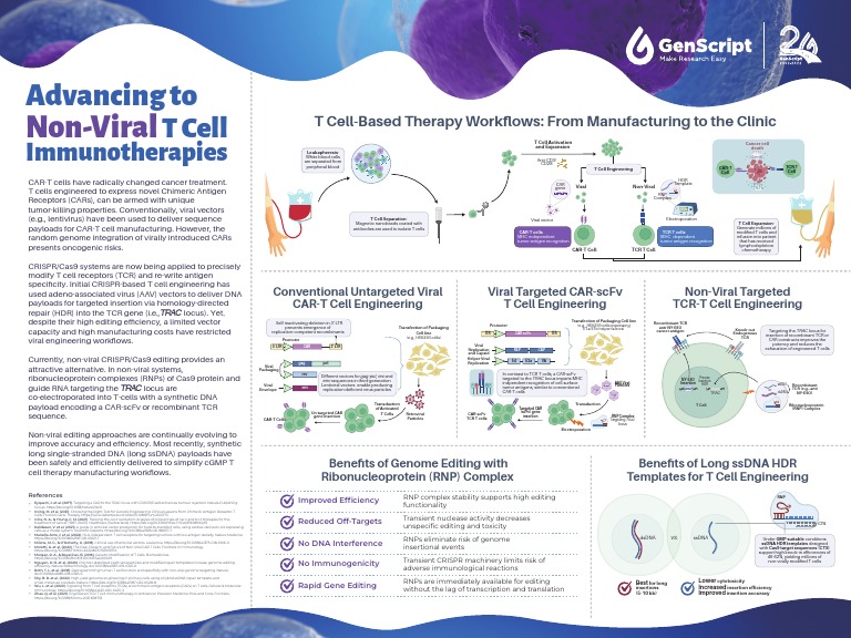 CRISPR Poster | PDF | Viral Vector | T Cell