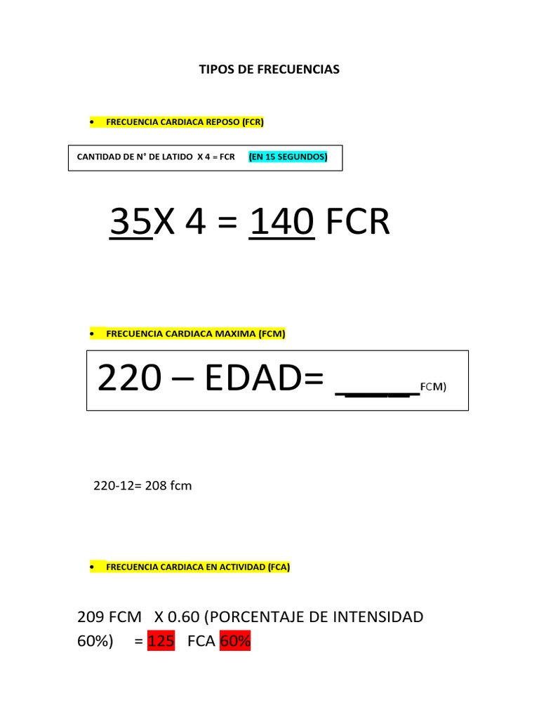 Tipos de Frecuencias | PDF