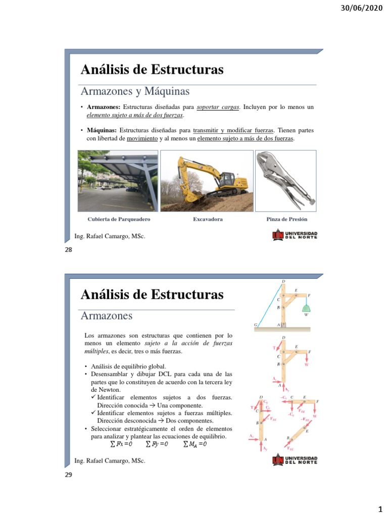 Análisis de Estructuras - Parte 2 | PDF | Ciencias fisicas | Física ...