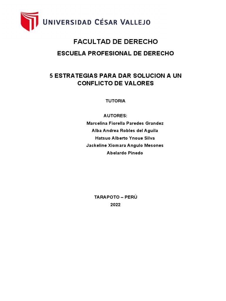 Trabajo TUTORIA | PDF | Ira