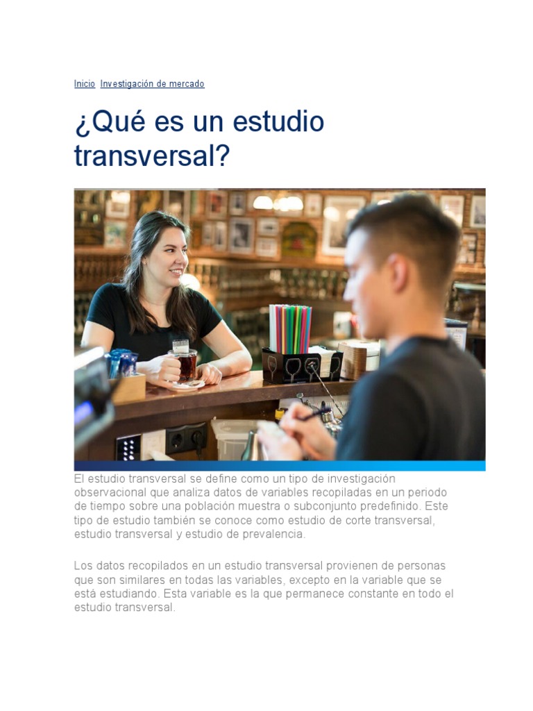 Estudio Transversal Rhffi | PDF