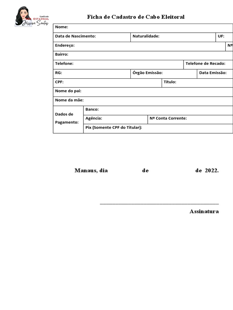 Formulário de Cadastro | PDF