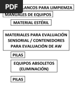 Rotulos de Laboratorio | PDF