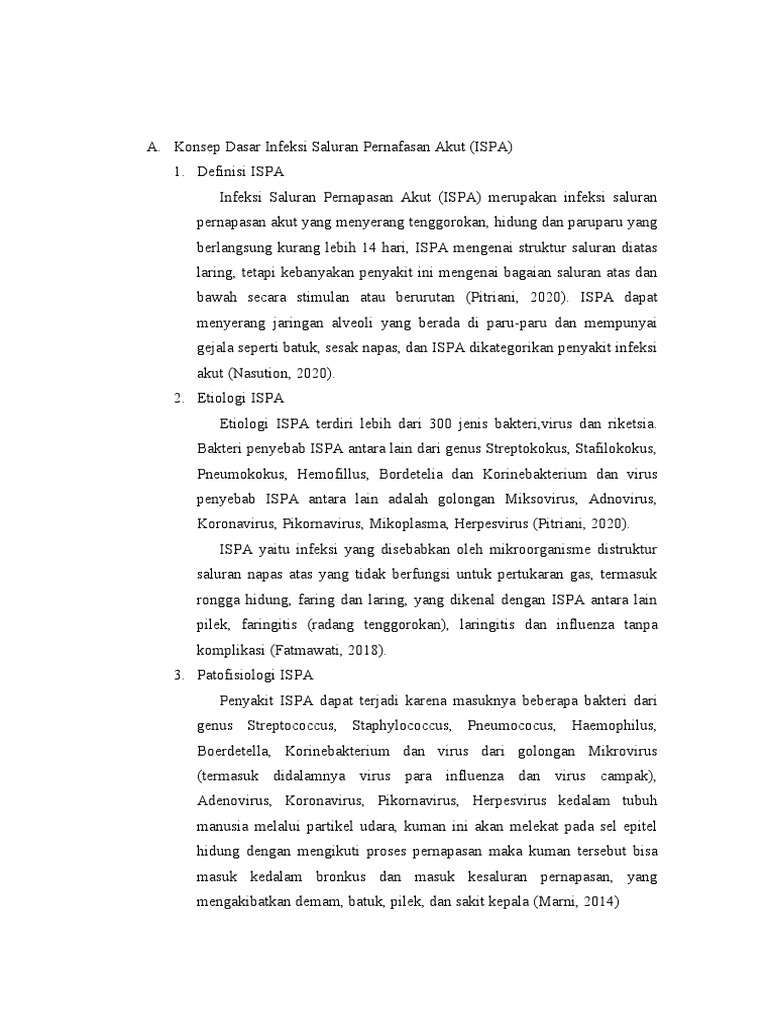 Pengelolaan ISPA pada Anak Balita | PDF | Pengembangan Diri