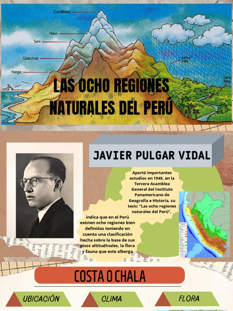 Las Ocho Regiones Naturales Del Perú | PDF | Perú