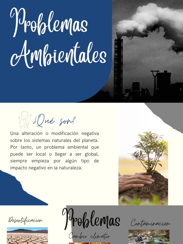 Problemas Ambientales y Soluciones | PDF | Residuos | Agua