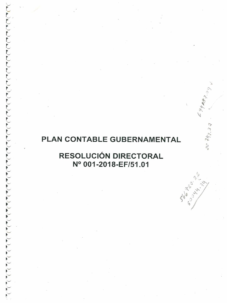 Plan Contable | PDF